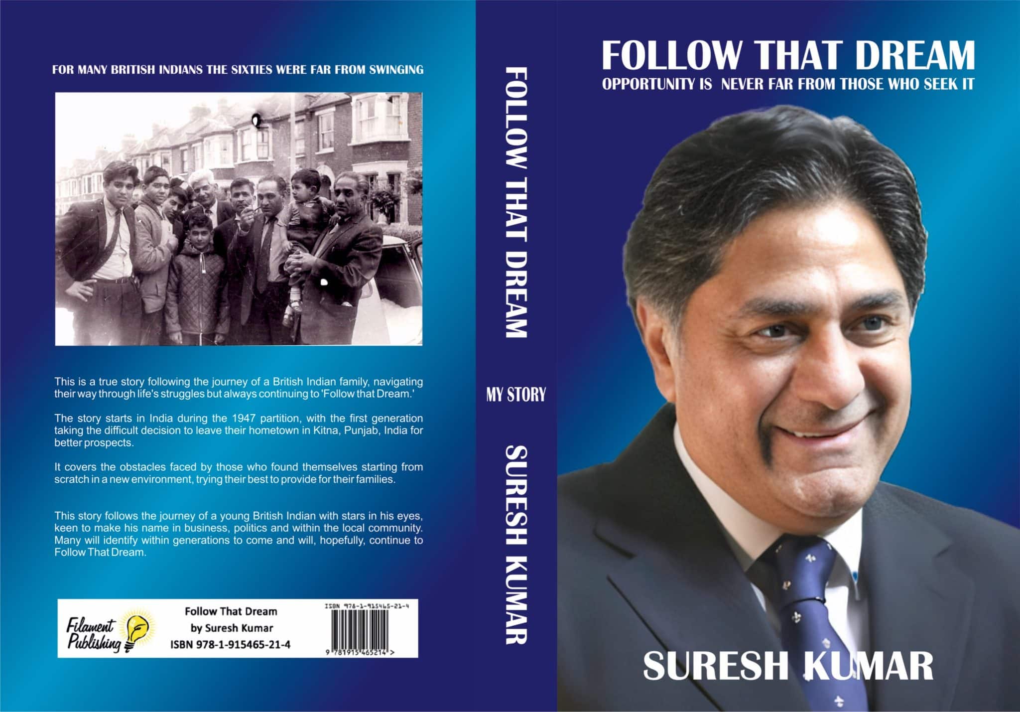 Suresh Kumar's Book Launch: A Remarkable Evening Celebrating "Follow that Dream" - Znewsservice.com